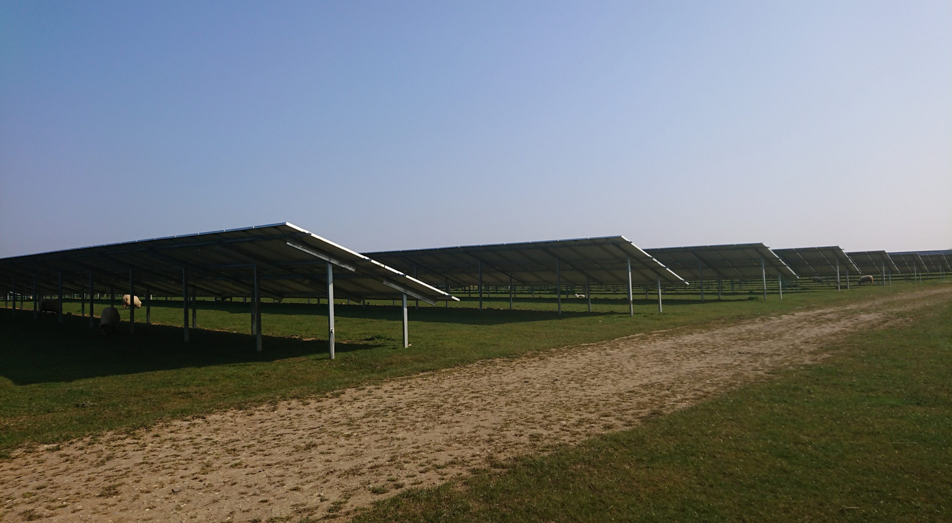 Solar Farm Frame Strengthening